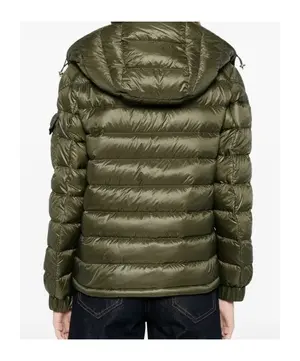 Moncler Long-sleeved Down Jacket With Detachable Hood