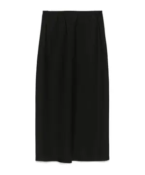 LISA YANG Silk Midi Skirt
