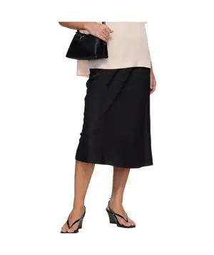 LISA YANG Silk Midi Skirt