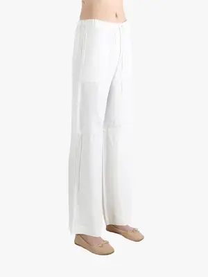 TOTEME Wide-leg Drawstring Trousers - No