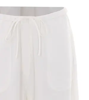 TOTEME Wide-leg Drawstring Trousers - No