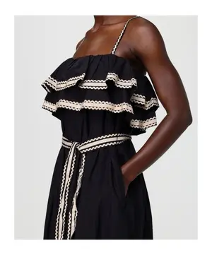 Ulla Johnson Ruffled Strappy Maxi Dress