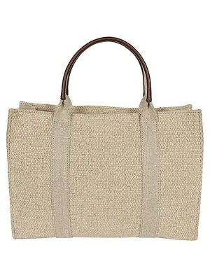 THE ROW The Row Georgia Top Handle Bag Nude