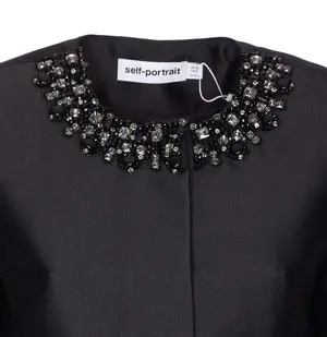 SELF-PORTRAIT Embellished Trim Jacket