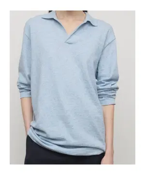 THE ROW Niosa Top - Blue