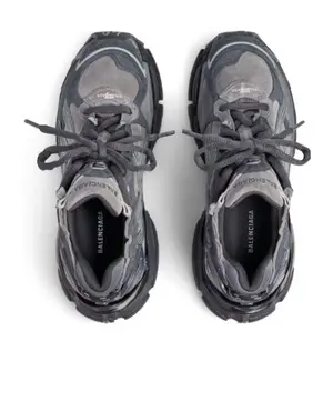 Balenciaga Runner Lace-up Sneakers - Grey