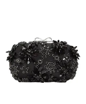 SELF-PORTRAIT Embellished Clutch Bag