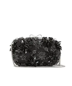 SELF-PORTRAIT Embellished Clutch Bag
