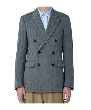Dries Van Noten Barry Oversized Double-breasted Blazer - Black