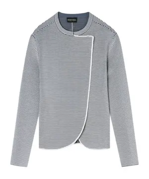 Emporio Armani Striped Jackets For Women