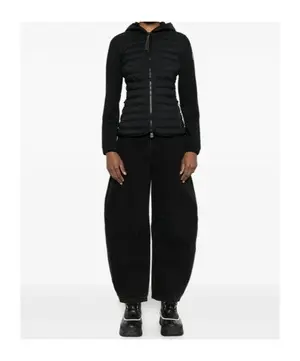 Moncler Hooded Panelled Down Jacket