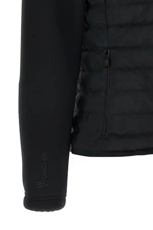 Moncler Hooded Panelled Down Jacket