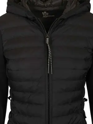 Moncler Hooded Panelled Down Jacket