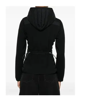 Moncler Hooded Panelled Down Jacket