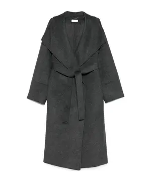 Soft Goat Belted Coat