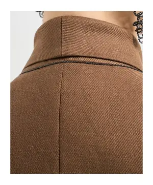 Brunello Cucinelli Sleeveless Shawl Collar Vest With D-ring Belt - Mou