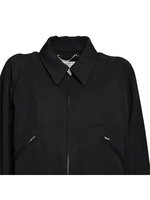 MAISON MARGIELA Wool Gabardine Zip-up Bomber Jacket