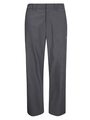 ROA ROA Pinstriped Wide-Leg Pants