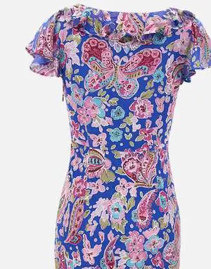 Rixo Amelle Floral Tiered Ruffled Maxi Dress