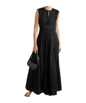 Veronica Beard Alina Tie-detailed Dress With Cutout