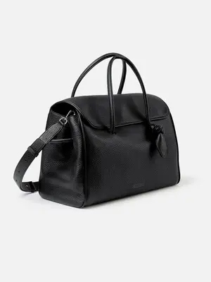 Jacquemus Turismo Knot Detailed Tote Bag - Black