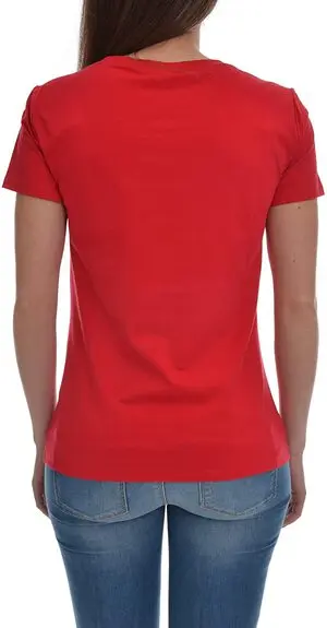 Emporio Armani Embellished Round Neck T-shirt