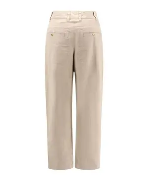 Isabel Marant Étoile Kiana Paneled Trousers - Nude