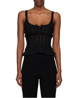 Isabel Marant Étoile Neves Knit Tank Top - Black