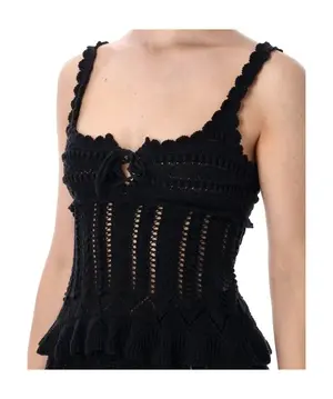 Isabel Marant Étoile Neves Knit Tank Top - Black