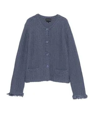 Emporio Armani Fringe Cardigans For Women