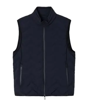 Emporio Armani Embroidered Vests For Men