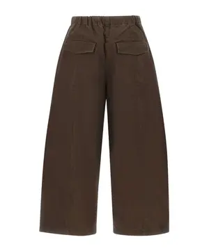 ENTIRE STUDIOS Loft Barrel-leg Pants - Green