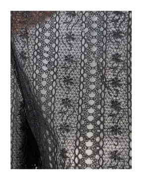 SELF-PORTRAIT Embellished Trim Lace Blouse