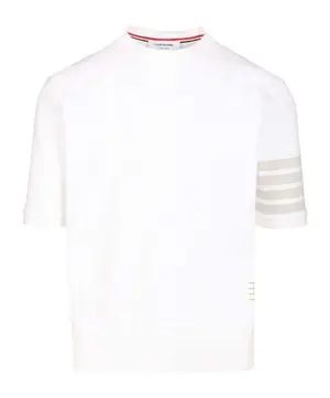 Thom Browne Jersey 4-bar T-shirt - No