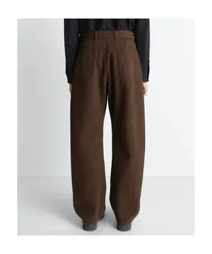 LEMAIRE Twisted Belted Straight Cut Pants