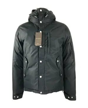 Gucci Long-sleeved Hooded Casual Jacket