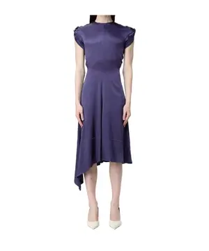 Victoria Beckham Asymmetric Hem Dress