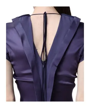 Victoria Beckham Asymmetric Hem Dress