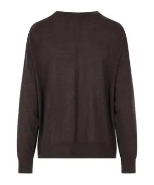 Arch4 V-neck Ribbed Knit Sweater