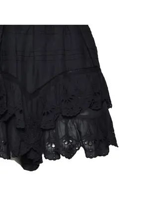 Isabel Marant Étoile Jocadia Floral Lace Shorts - Black