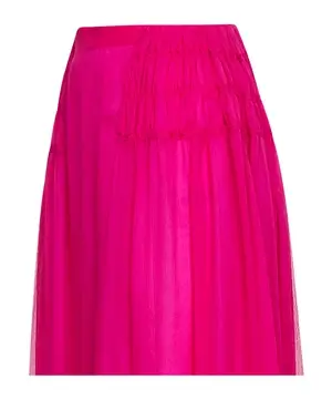 Dries Van Noten Ruffled Draping Skirt - Pink