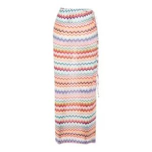 Missoni Zigzag Maxi Pareo Skirt - Multicoloured