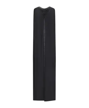 DARKPARK Ruched Long Cape