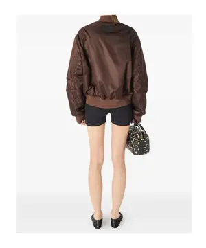 MARINE SERRE Moon Print Bomber Jacket