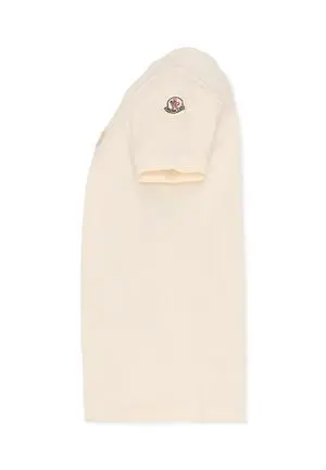 Moncler Logo Embroidered Crewneck T-shirt