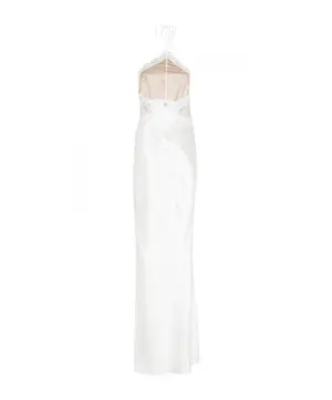 Retrofete Halter Neck Maxi Dress