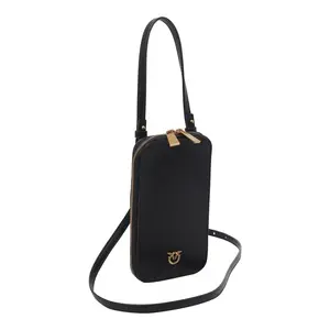 Pinko Zip-around Leather Smartphone Case
