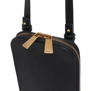 Pinko Zip-around Leather Smartphone Case