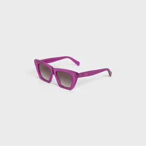 Celine Cat Eye S187 Sunglasses In Acetate