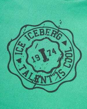 Iceberg Logo Polo Shirt - Green